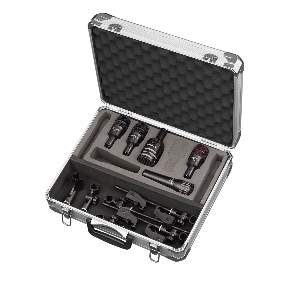 Professional 5-piece Drum Microphone Package - AX DP5A | Audix Global